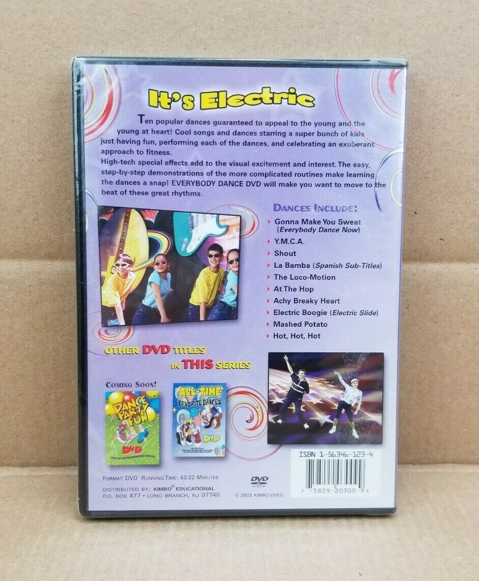 Kimbo Educational: Everybody Dance (DVD, 2000) for sale online | eBay