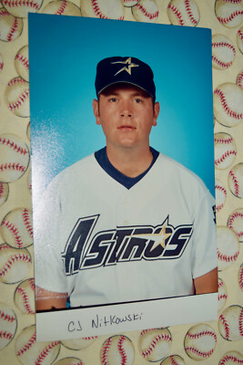 C.J. Nitkowski Houston Astros Press Player Photo - 1998 | eBay