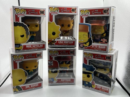 Simpsons Funko Pop Lot Of 6 - All NIB | eBay