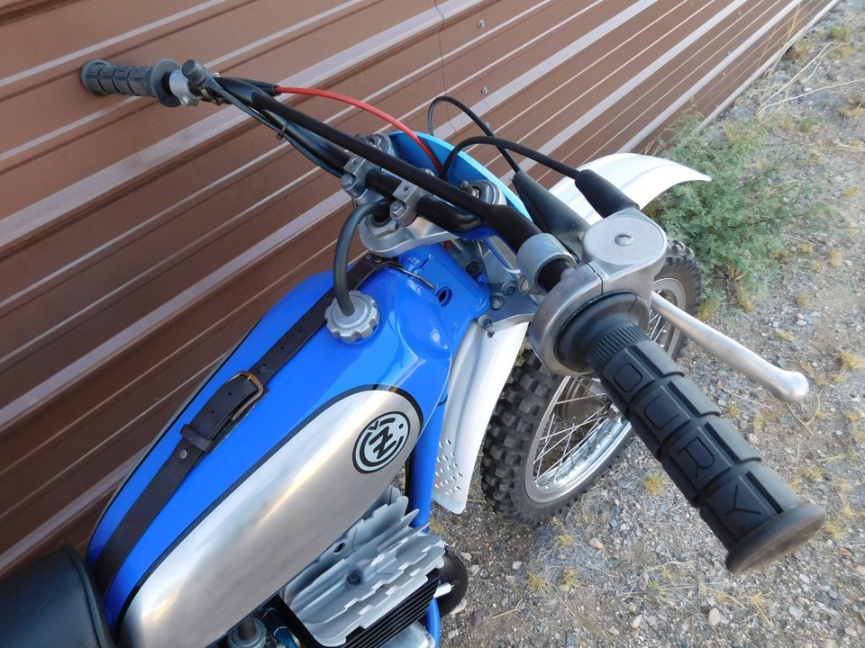 '74 CZ 250 MX Vintage Custom FACTORY WORKS CLONE Bilstein MotoCross ...