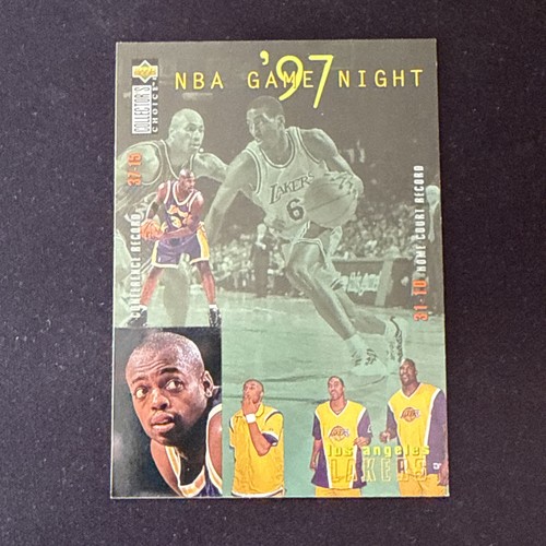 Los Angeles Lakers 1997-98 Collector's Choice #168 Shaq Kobe HOF MVP ...