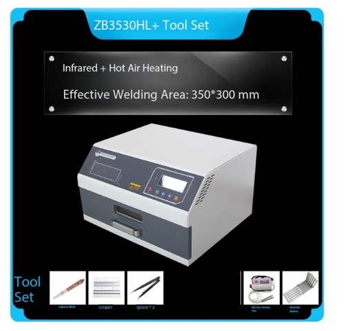 Compact Drawer-Type Reflow Soldering Machine with Infrared 3D Reflow ...