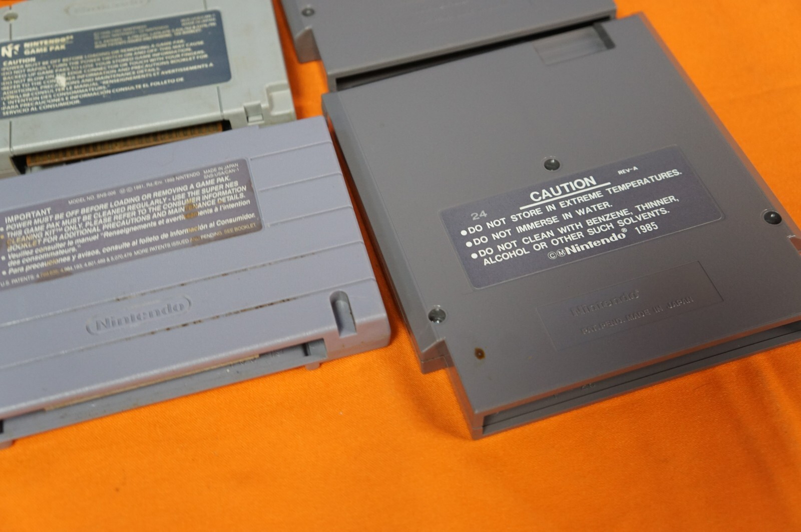 Lot Of 6 Misc Video Game Cartridges SNES SEGA NES Untested | eBay