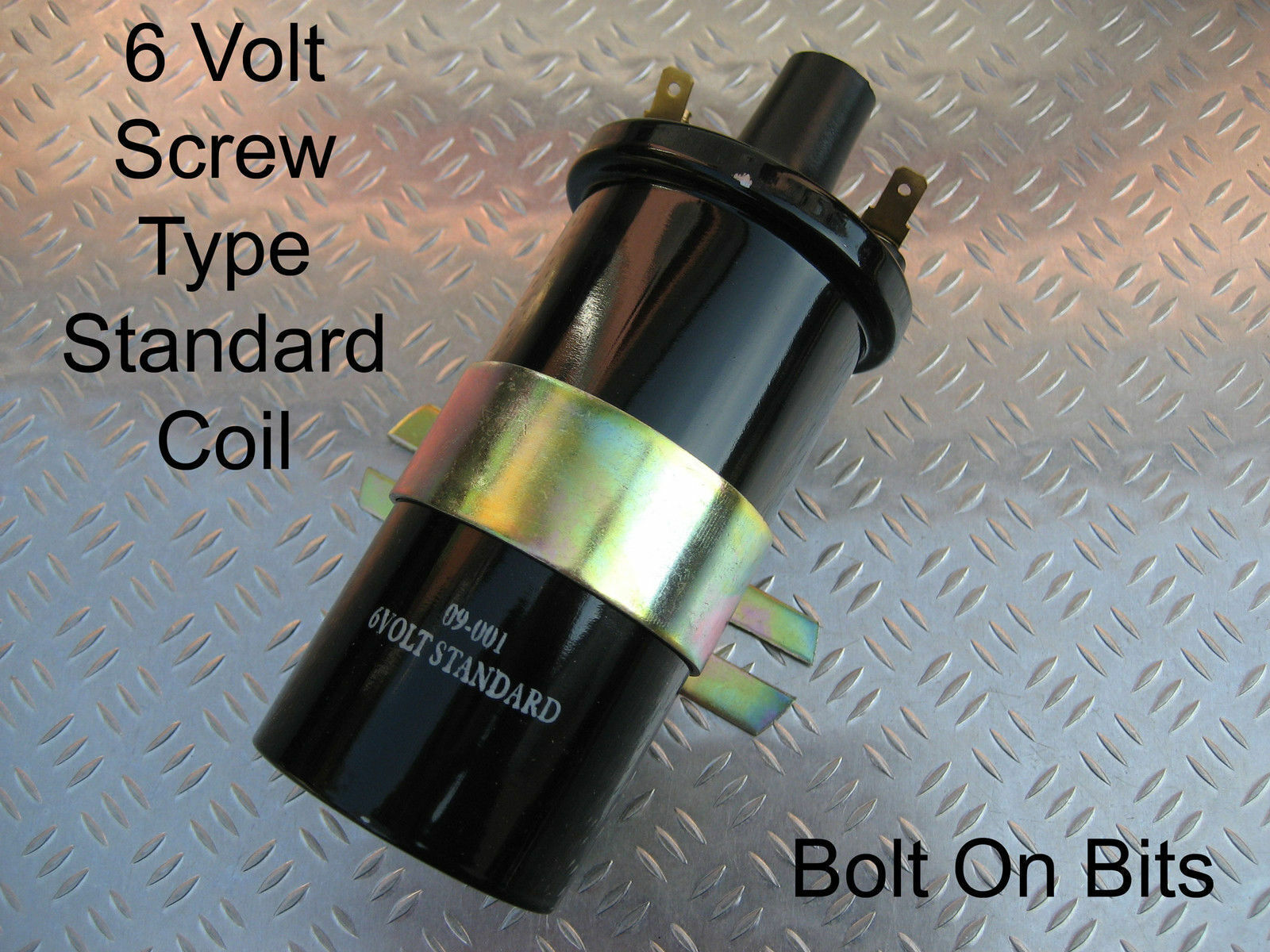 6 v volt Ignition Coil SCREW In HT lead Type Austin 7 8 10 12 14 Morris ...