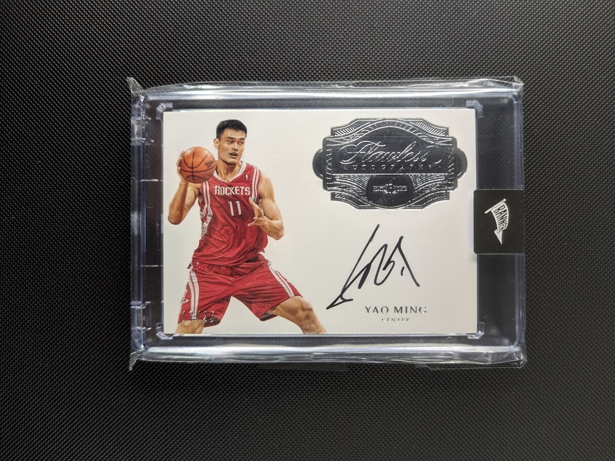 2016-17 Panini Flawless Yao Ming Auto /25 | eBay