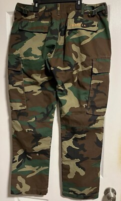 YoungLA Pants Mens XL M81 Woodland Military Army Camo Tactical Cargos ...