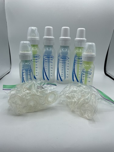 6 Dr. Brown's Anti-Colic Natural Flow Bottles 2x4 oz and 4x8 oz Bs286 ...
