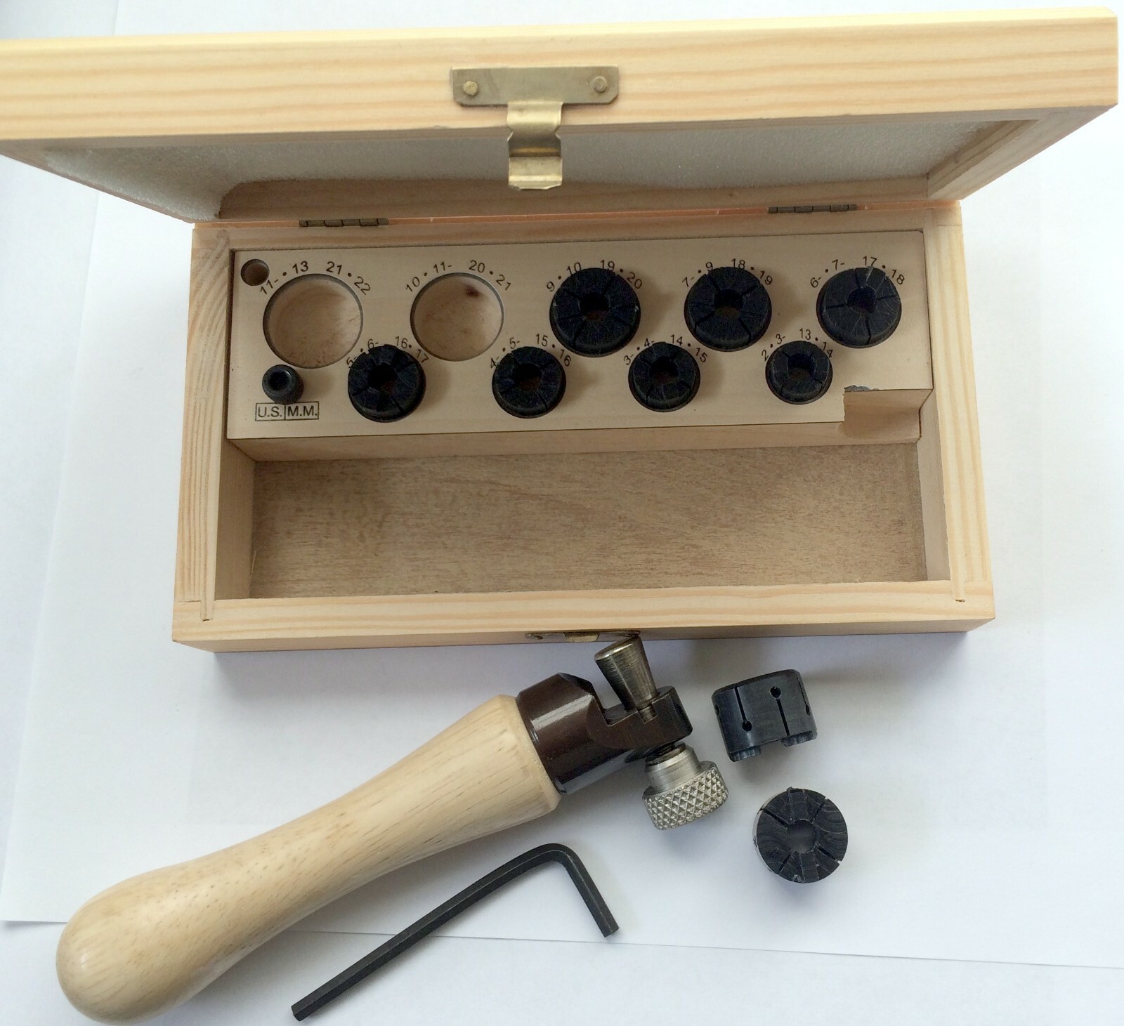 DELUX Setters Ring Clamp Channel Diamond Stone Setting 9 Nylon cones 13 ...