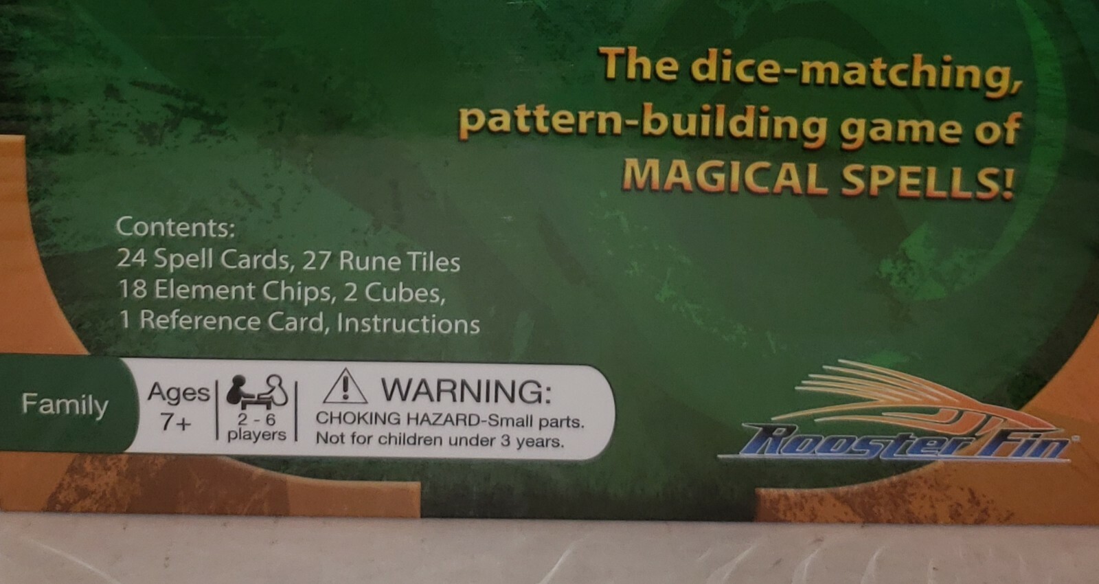 Wizard Roll Family Board Game - Match Shapes Using Dice & Cards To ...