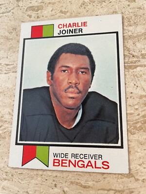 1973 Topps NFL Football #467 Charlie Joiner - Cincinnati Bengals - HOF ...