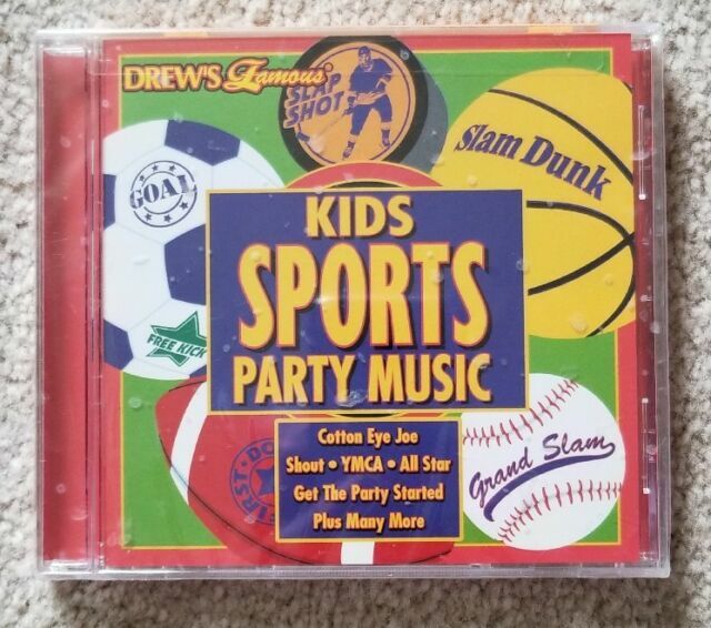 Various Artists Drews Famous Kids Sports Party Music CD for sale online ...