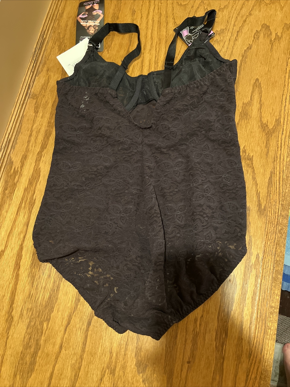 Bali Women's Shapewear Lace 'N Smooth Body Briefer - 40B - Black Size ...