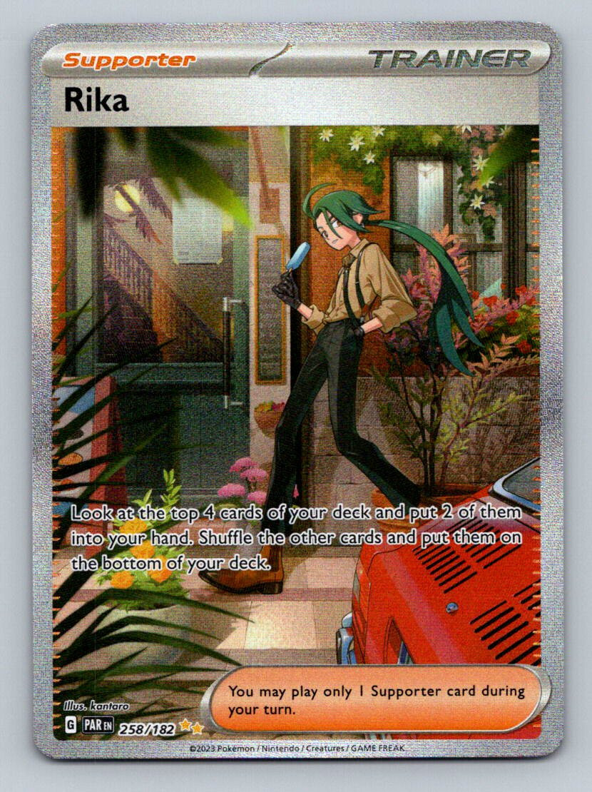 Rika Full Art 258/182 Ultra Rare Paradox Rift Pokémon TCG Near Mint | eBay