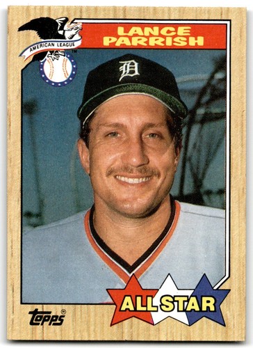 1987 Topps Lance Parrish Detroit Tigers #613 | eBay