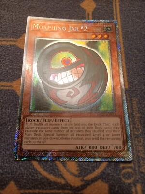 1x Morphing Jar #2 RA03-EN100 Platinum Secret Rare First Edition Near ...