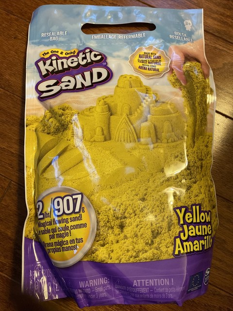- 2 LB Bags of Kinetic Sand Yellow 4 Lbs Total for sale online | eBay