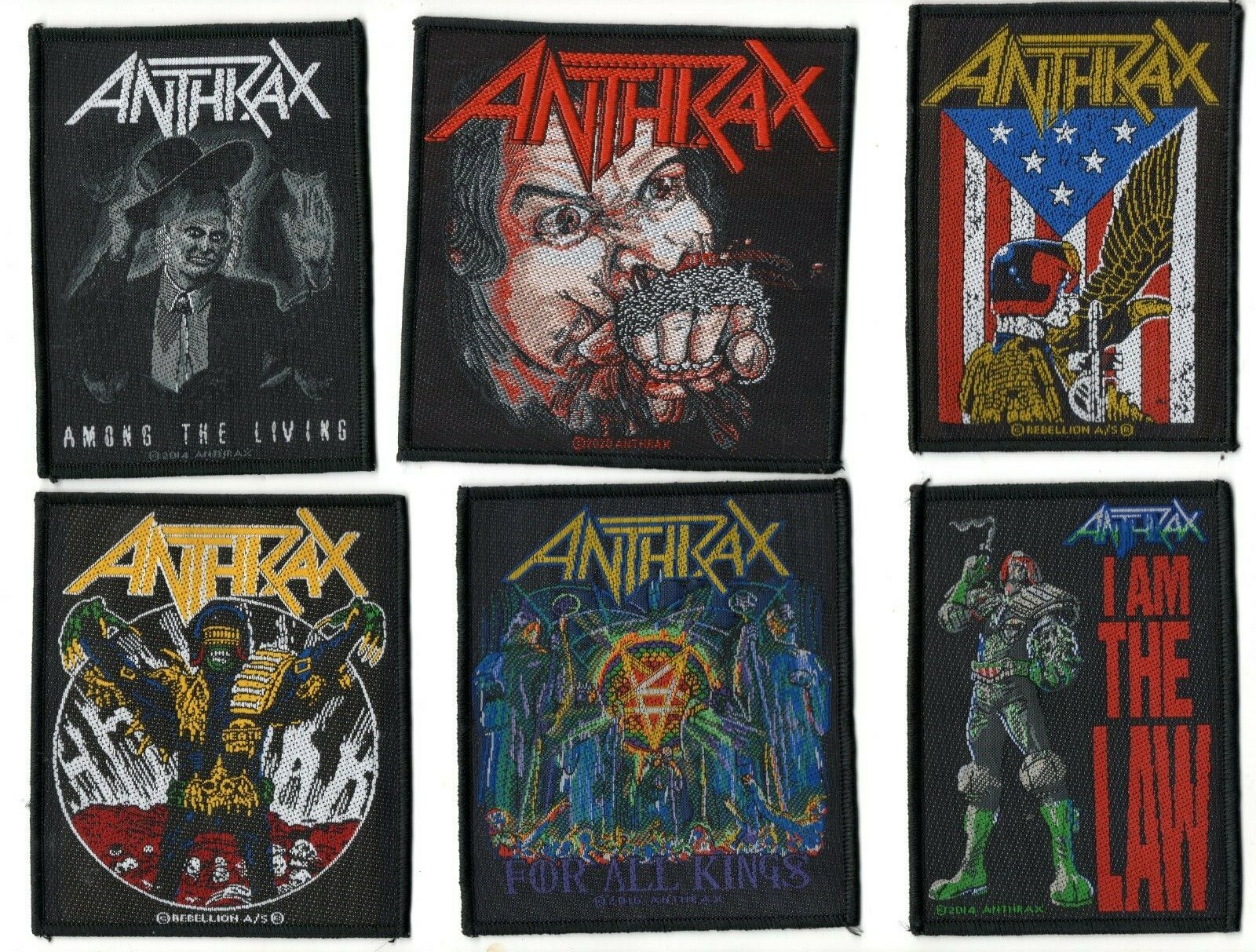 PATCH Anthrax | eBay