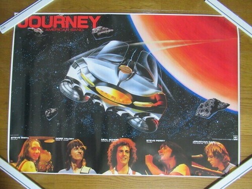 Journey 1980s CBS Sony Japan Original Promo Purchase bonus Poster A1 ...