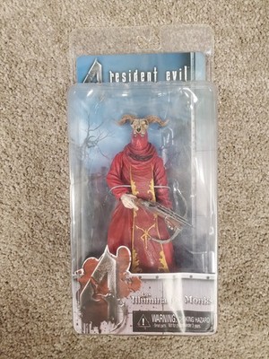 NECA Resident Evil 4 Los Illuminados Monks Red Leader Skull | eBay