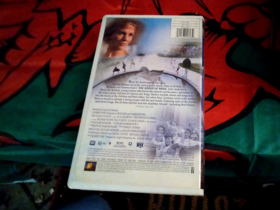 The Sound of Music 1965 (VHS, 2000) Clamshell 20th Century Fox ...