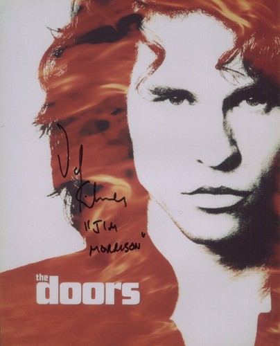 Val Kilmer The Doors Jim Morrison Inscription Signed Autograph Photo ...
