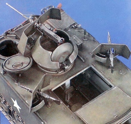 Verlinden 120mm (1/15) M113 ACAV Conversion w/Extra Shields and Guns ...