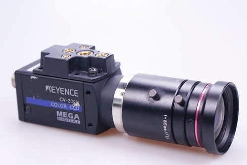 KEYENCE CV-200C Digitale 2-Millionen-Pixel Farbkamera + Objektiv F1.8/8 ...