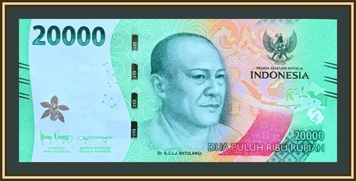 Indonesia 20000 rupees 2022 P-166 UNC New! | eBay