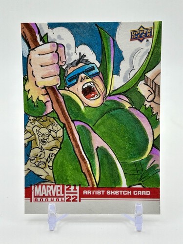 Marvel Annual MOLE MAN Hand Drawn Sketch Card 1/1 | eBay