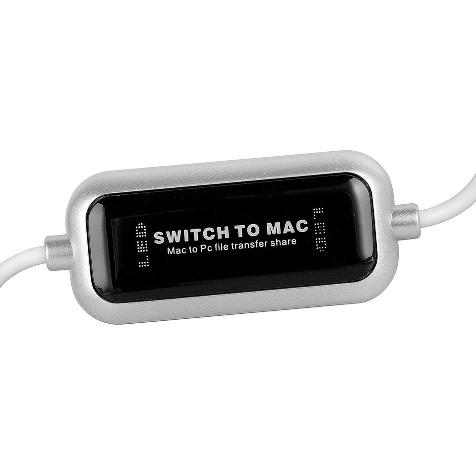 USB File Transfer Cable Windows Mac PC Laptop Data Direct Copy Share ...