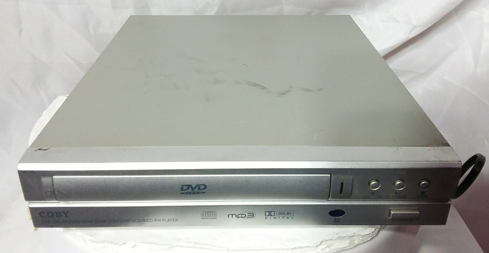 Coby DVD 224 Portable DVD Player Progressive Scan CD MP3 CD-R CD-RW ...