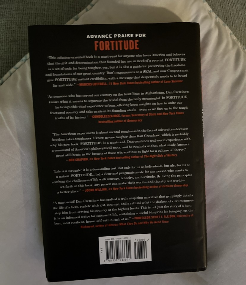 Fortitude by Dan Crenshaw 2020 First Edition Hardcover Book NEW! | eBay