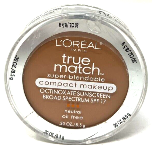 Loreal True Match Super-Blendable Compact Makeup Sealed N6 - Honey ...