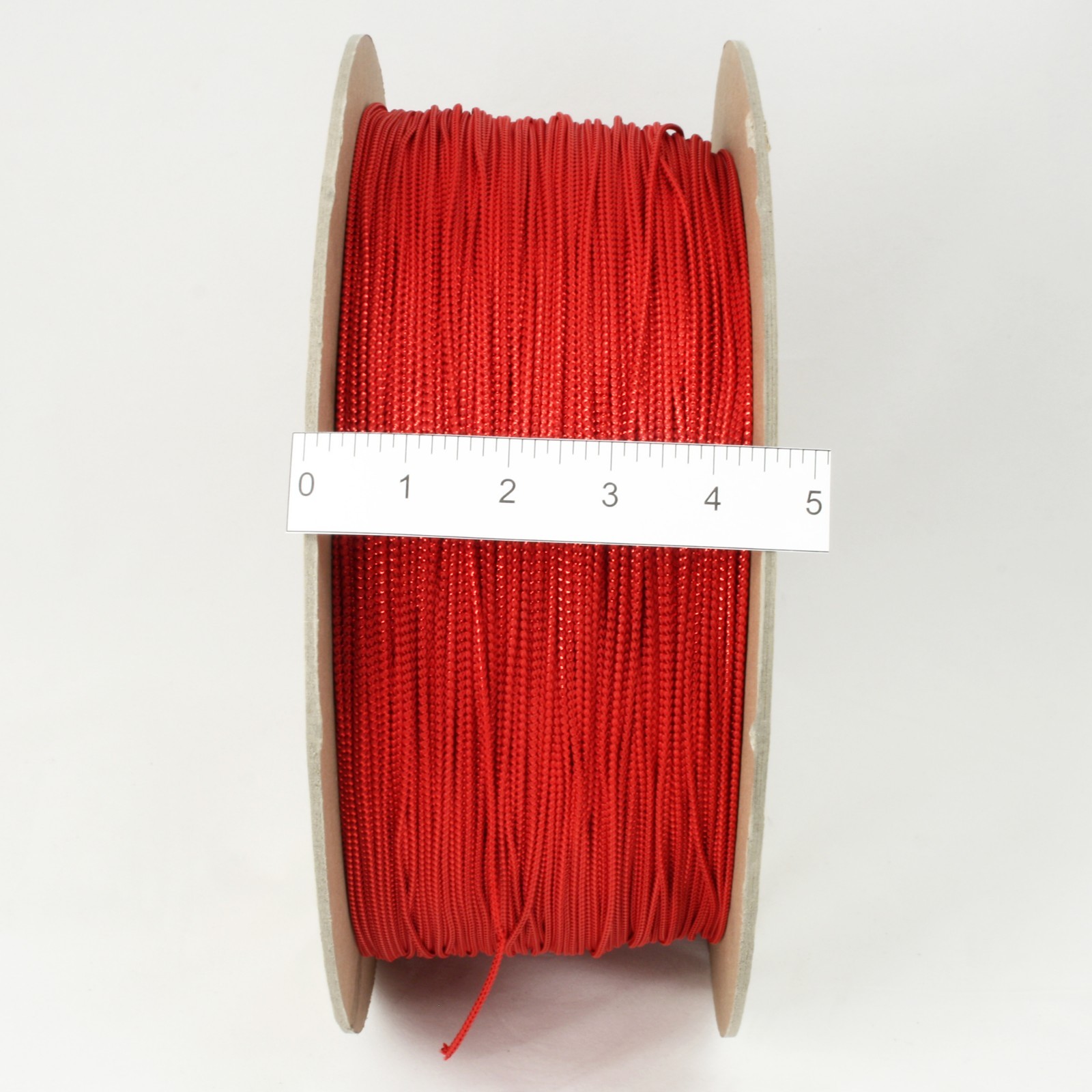 BULK LOT Red Metallic #03 Needloft Nylon Craft Cord - 4,500 feet! USA ...