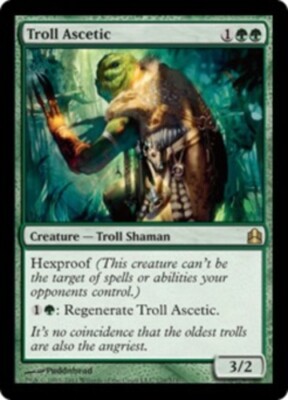 Troll Ascetic NM, English MTG Commander | eBay
