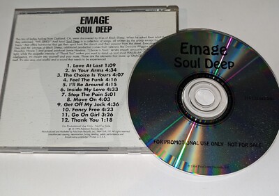 Emage "Soul Deep" CD 12 Songs 1994 Polygram Records Promo Disc | eBay