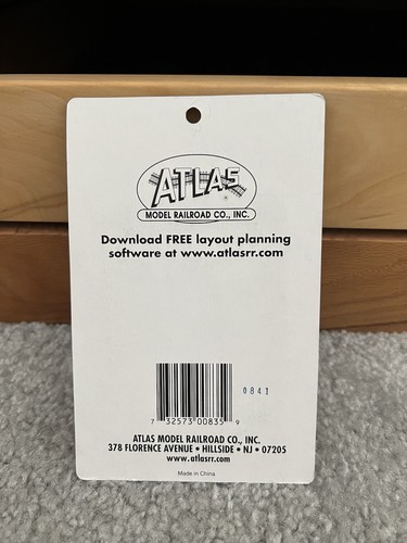 HO Scale Model Railroad Trains Layout Code 100 Atlas 15 Radius Curve 6 ...