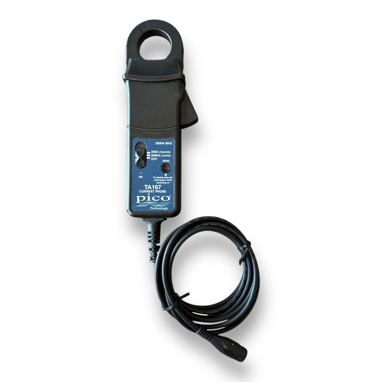 Pico Technology TA167 - 200A/2000A AC/DC Current Probe, 20kHz, BNC ...