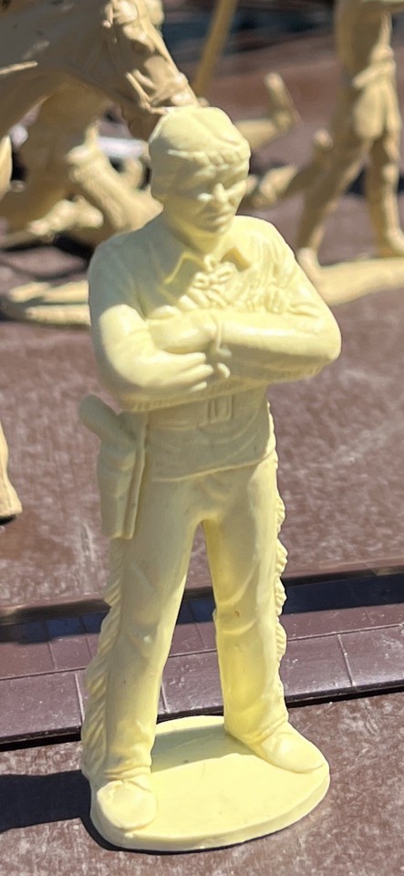 Vtg Lone Ranger Ranch By Marx Cowboys Indians Animals Figurines Lot ...