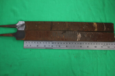 Pansar files 2 flat, tanged hand | eBay Australia