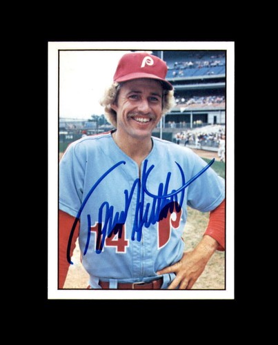 Tom Hutton Signed 1975 SSPC Philadelphia Phillies Autographed | eBay