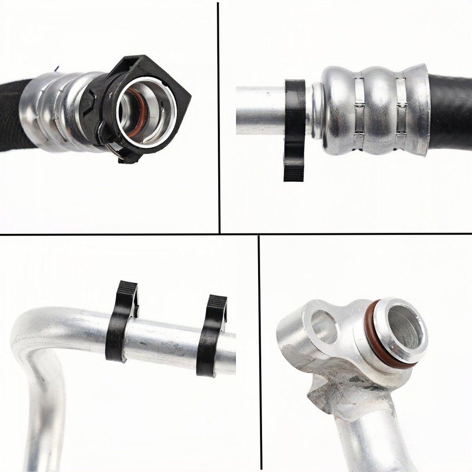 17227589510 17227589509 Engine Oil Cooler Line For BMW 550i 550i GT ...