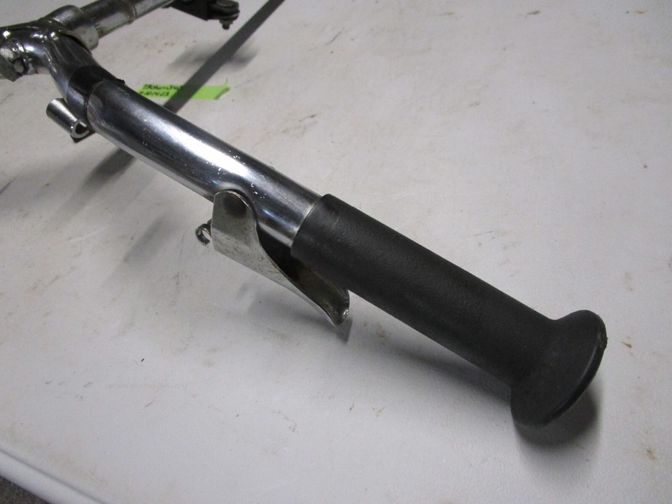 Vintage 73 Ski Doo Olympique 340 Snowmobile Chrome Handlebars Steering ...