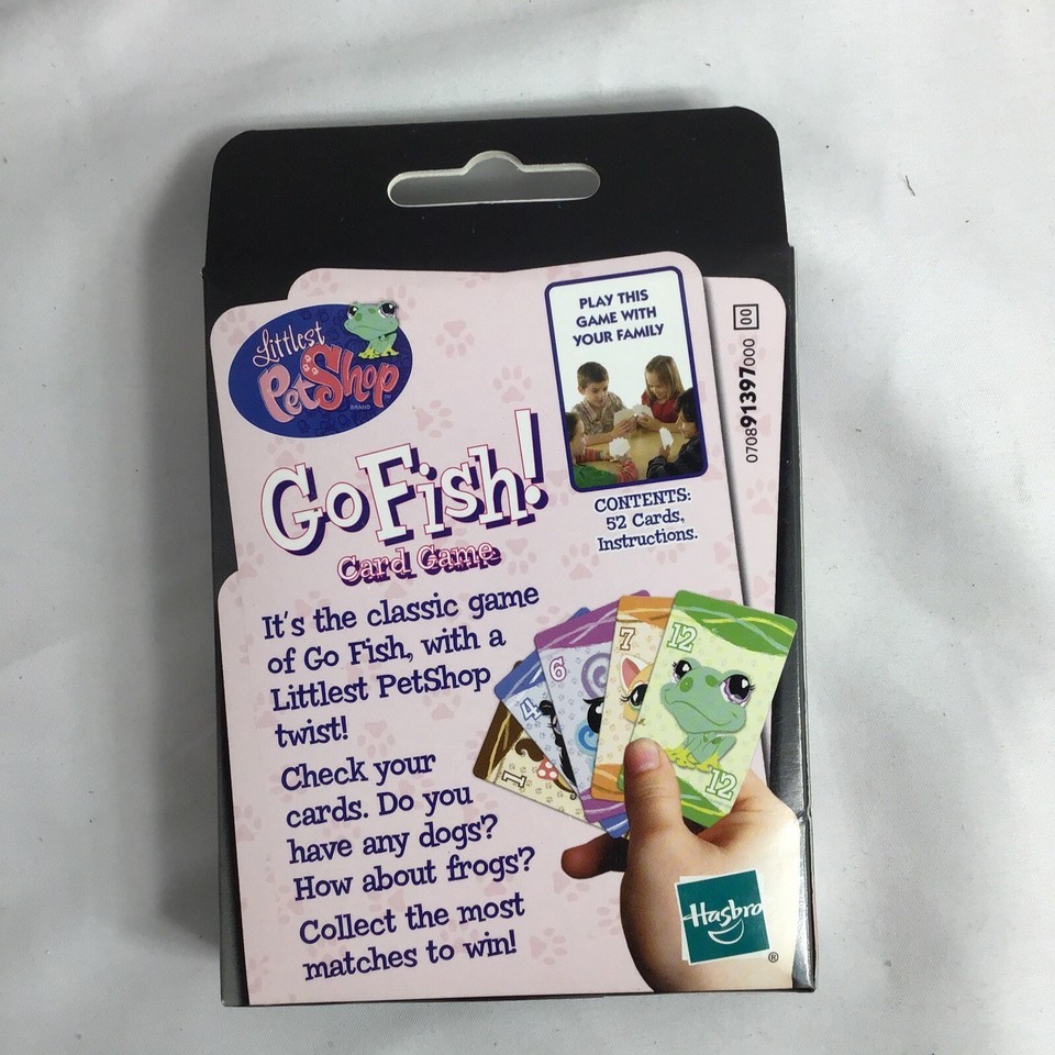 Littlest Pet Shop Go Fish Card Game Sealed Complete kids game LPS ...