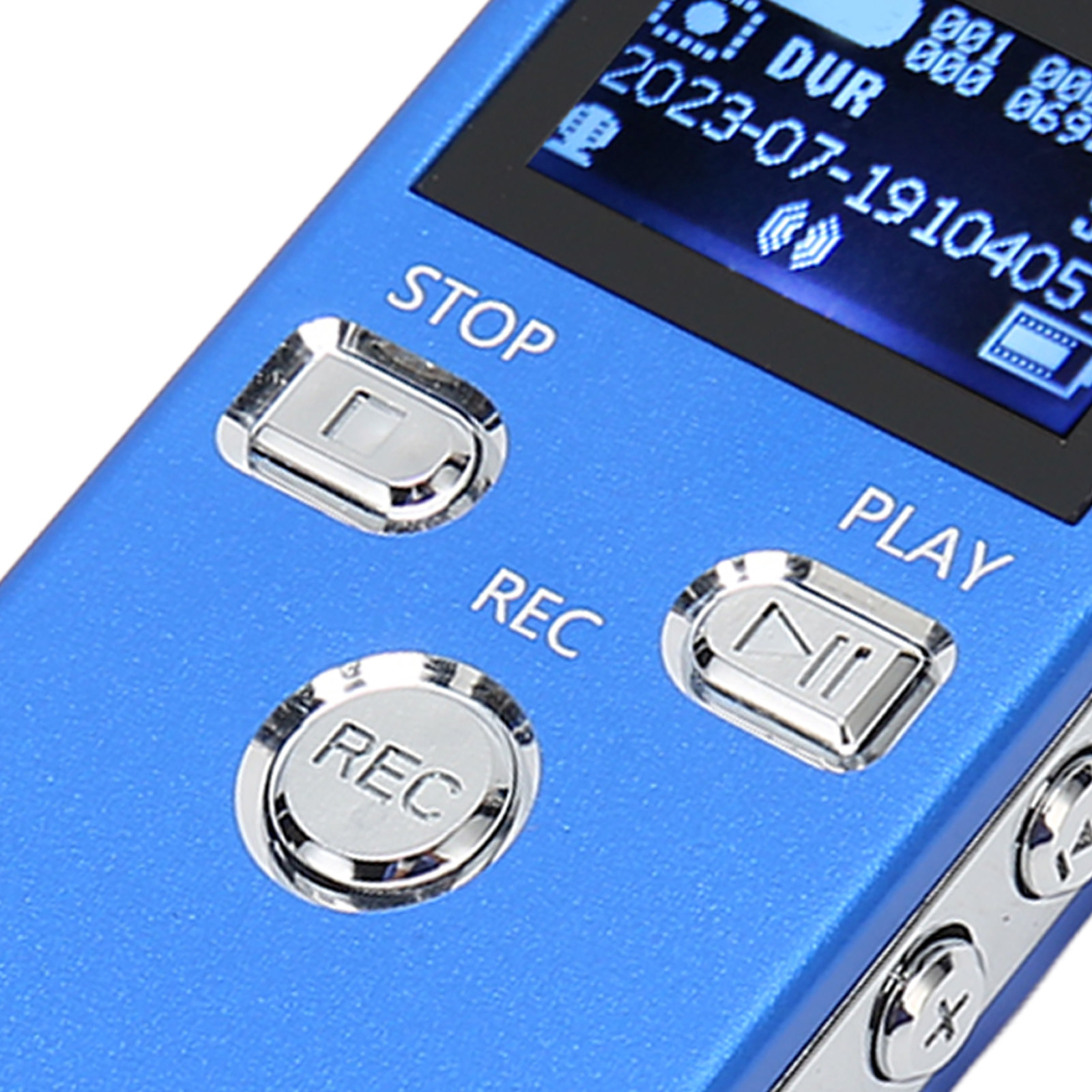 (16g)Portable Voice Recorder 192kbps Built-in Dual Microphone Noise ...