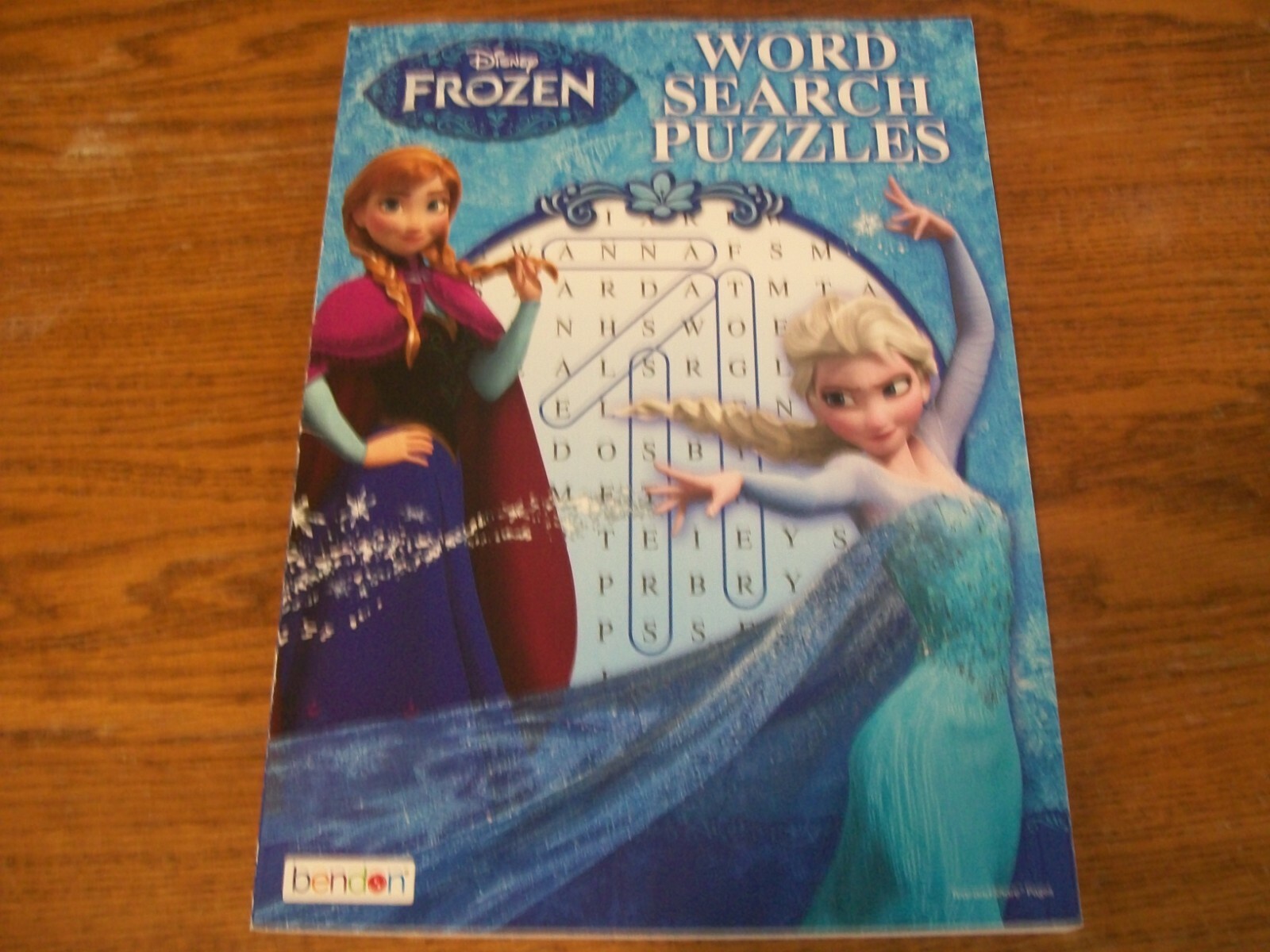 Disney Frozen Word Search Puzzles - Features Princess Anna & Queen Elsa ...