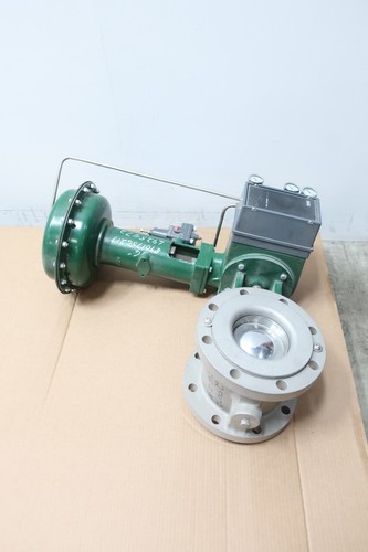 Fisher V150 Vee-ball 1052 Size 40 3610j Stainless Control Valve 6in 150 ...