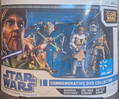 Hasbro Star Wars The Clone Wars DVD Collection Obi-Wan Kenobi General ...