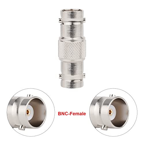 BNC Connectors BNC Female to Female Adapter 4 Pack BNC Coupler ...