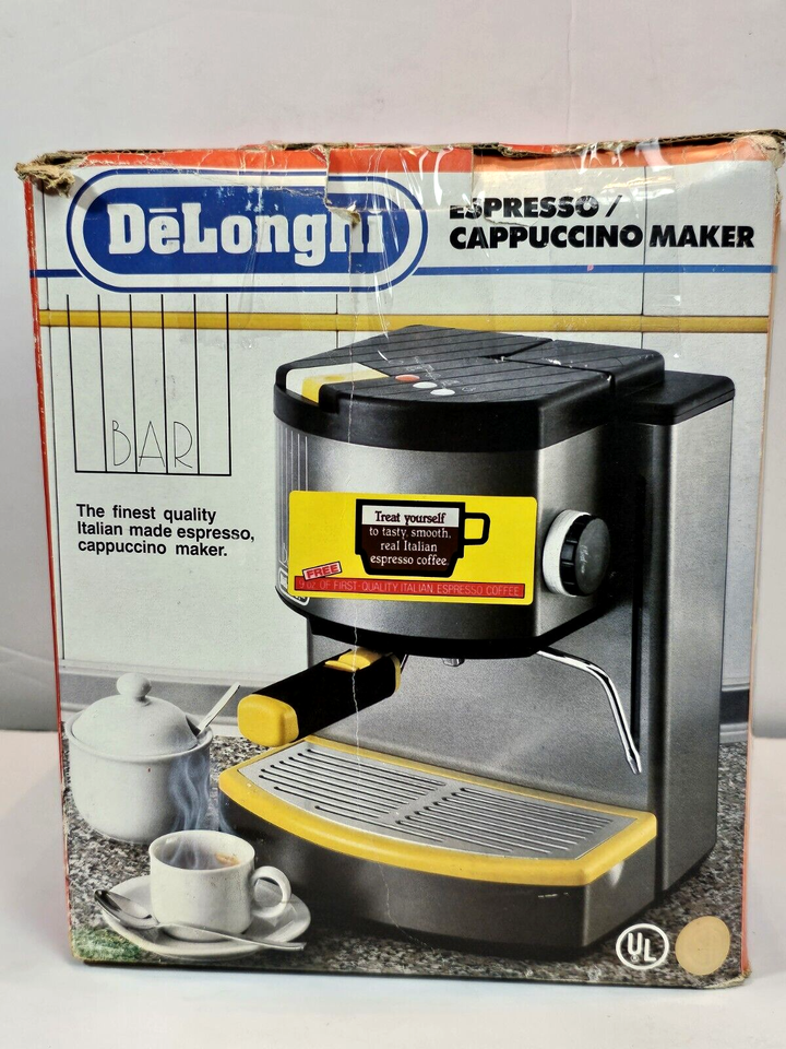 Delonghi Italian Retro Bar Espresso Cappuccino Coffee Maker Machine w ...